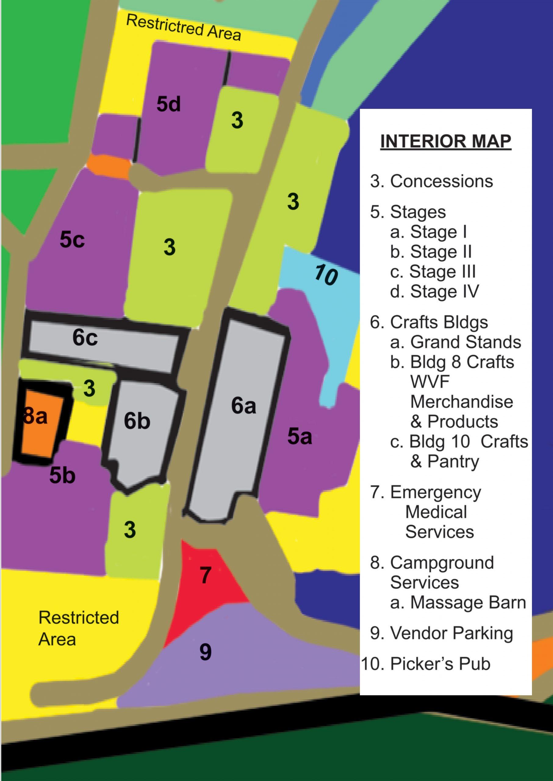 Festival Map | Walnut Valley Festival